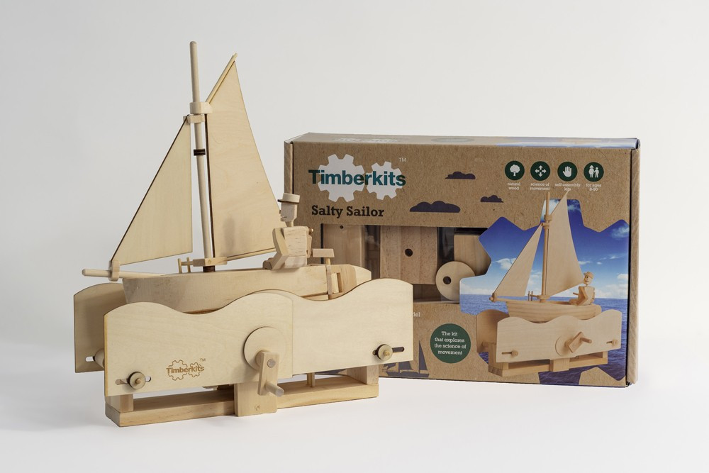 TimberKits - SAlty Sailor - Wooden Model Craft Kit