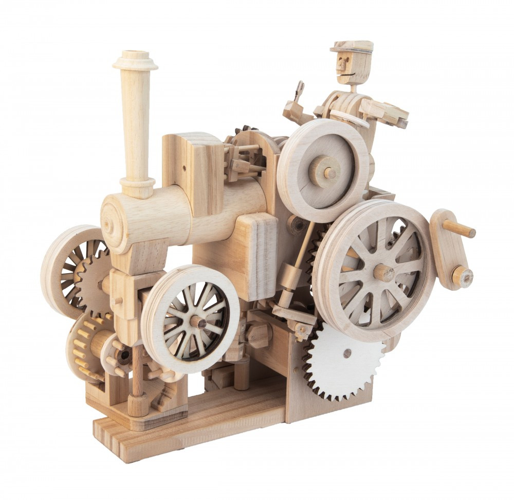 TimberKits - Traction Engine - Wooden Model Craft Kit