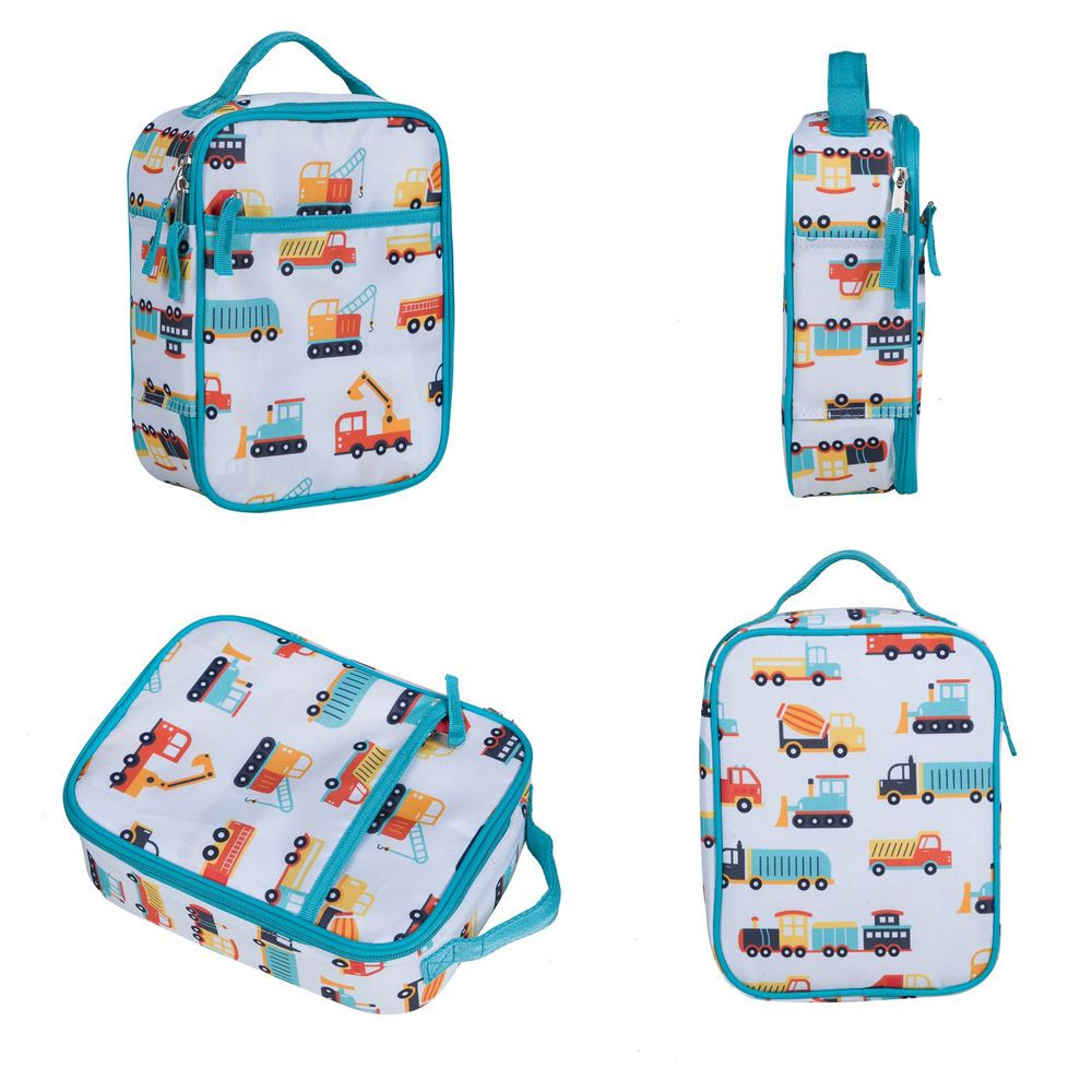Wildkin Construction Lunch Box New Design
