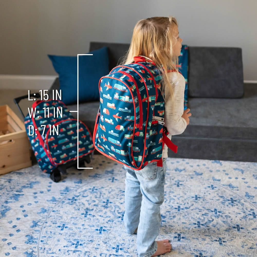 Wildkin Backpack with Side Pocket - Modern Transport