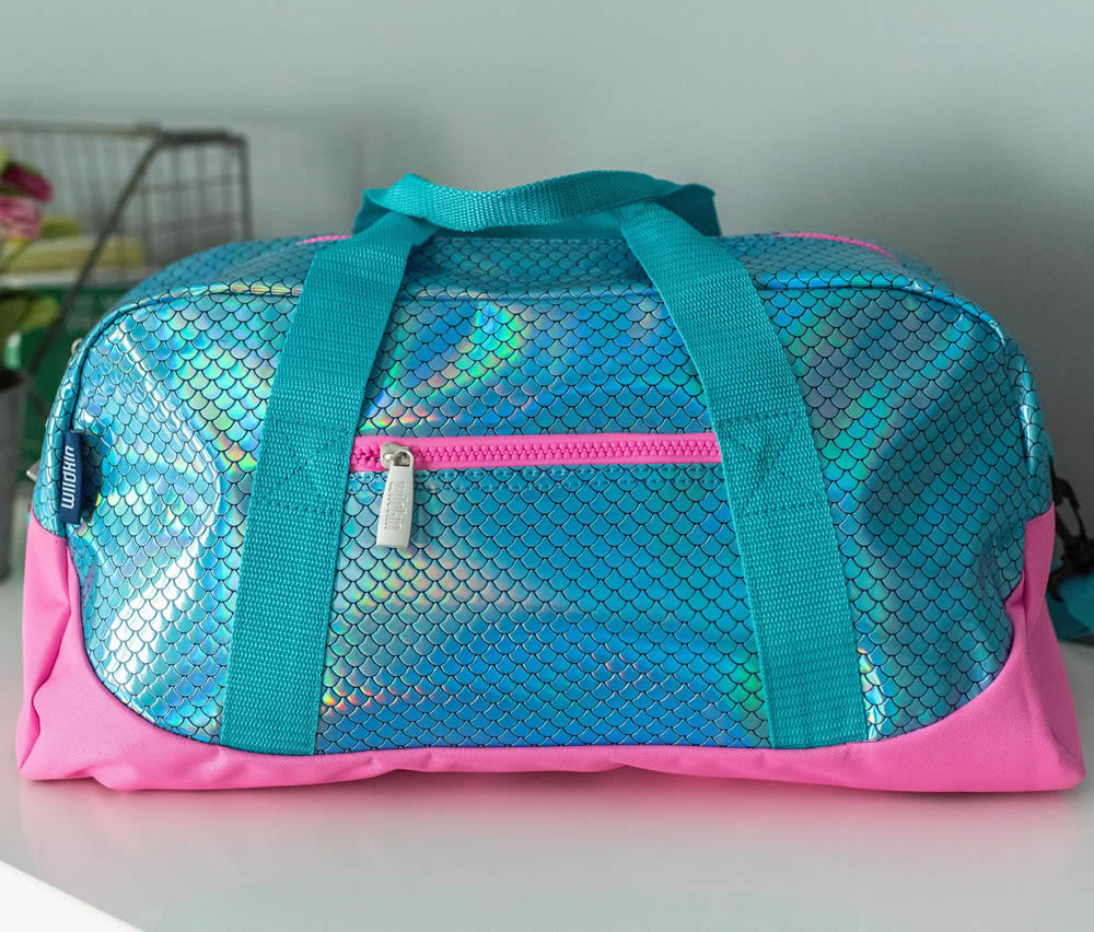 Wildkin Mermaid Scales Duffel Bag