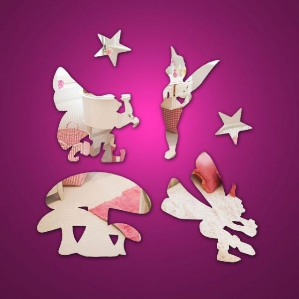 Kids Mirrors - Fairy Set Mirror - Mungai Mirrors