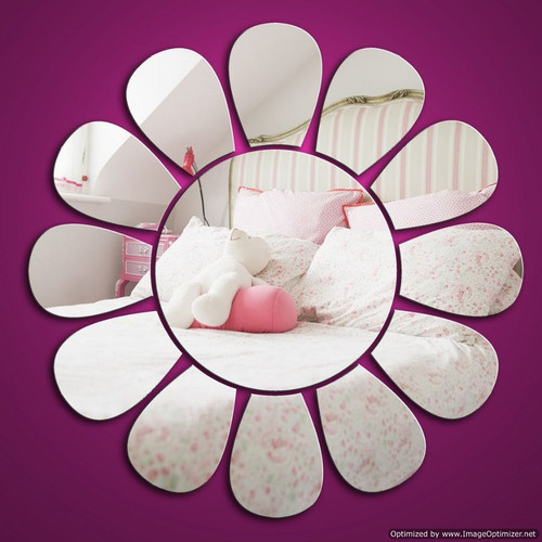 Kids Mirrors - Daisy Mirror - Safe Acrylic from Mungai