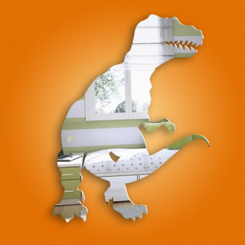 Kids Mirrors - Tyrannosaurus Rex Mirror - Mungai Mirrors