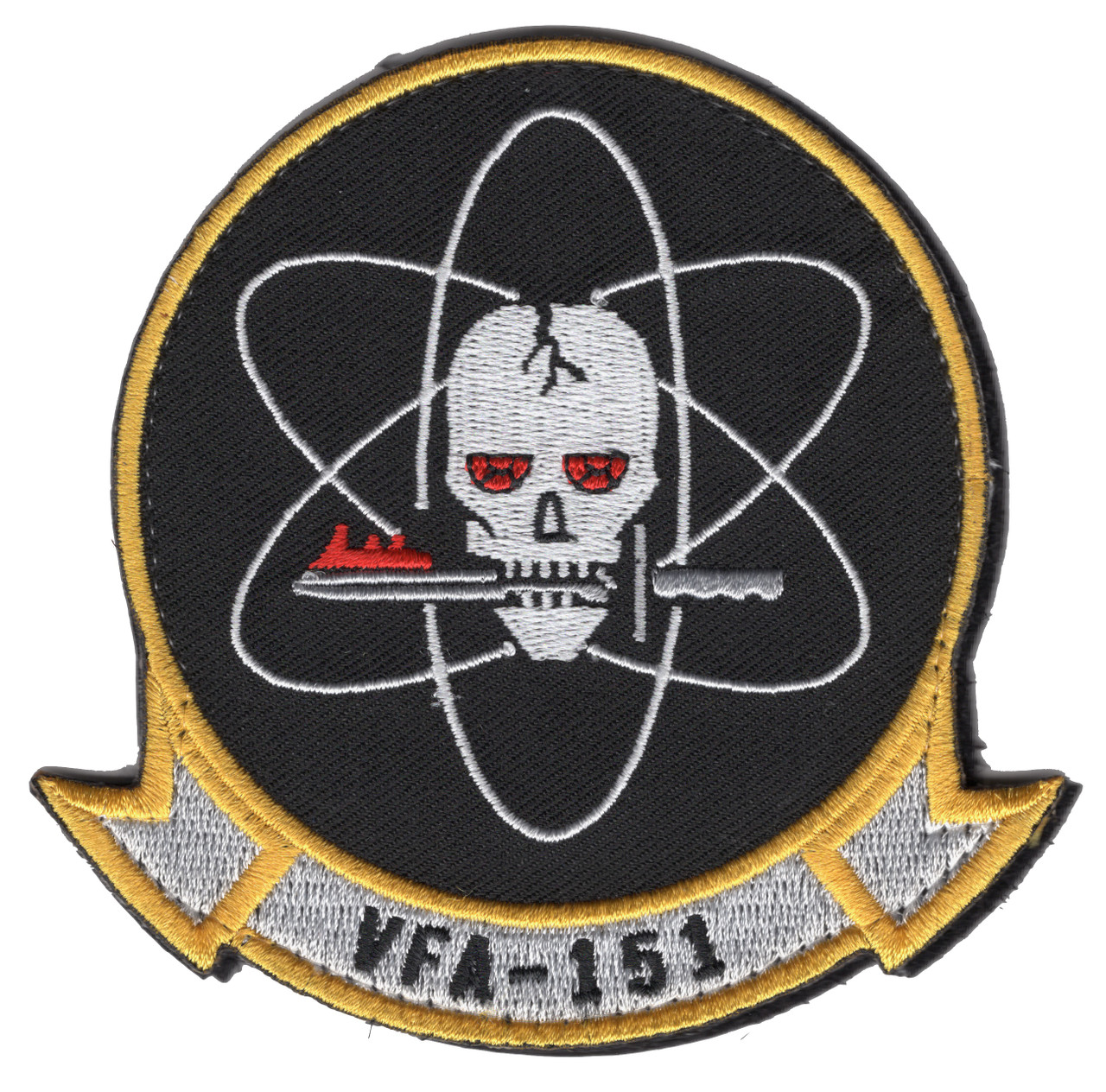 VFA-41 Black Aces US Navy Strike Fighter Squadron Hook and Loop Patch ...