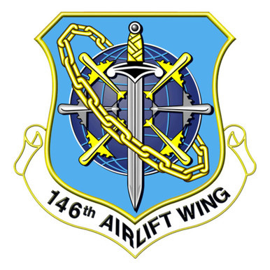 146th Airlift Wing Patch