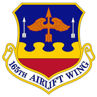 165th Airlift Wing Patch