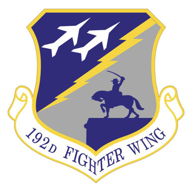 192nd Fighter Wing Patch