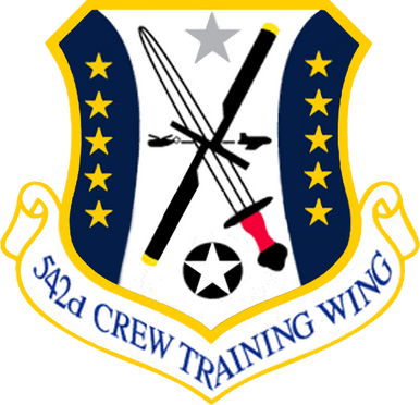 542nd Crew Training Wing Patch
