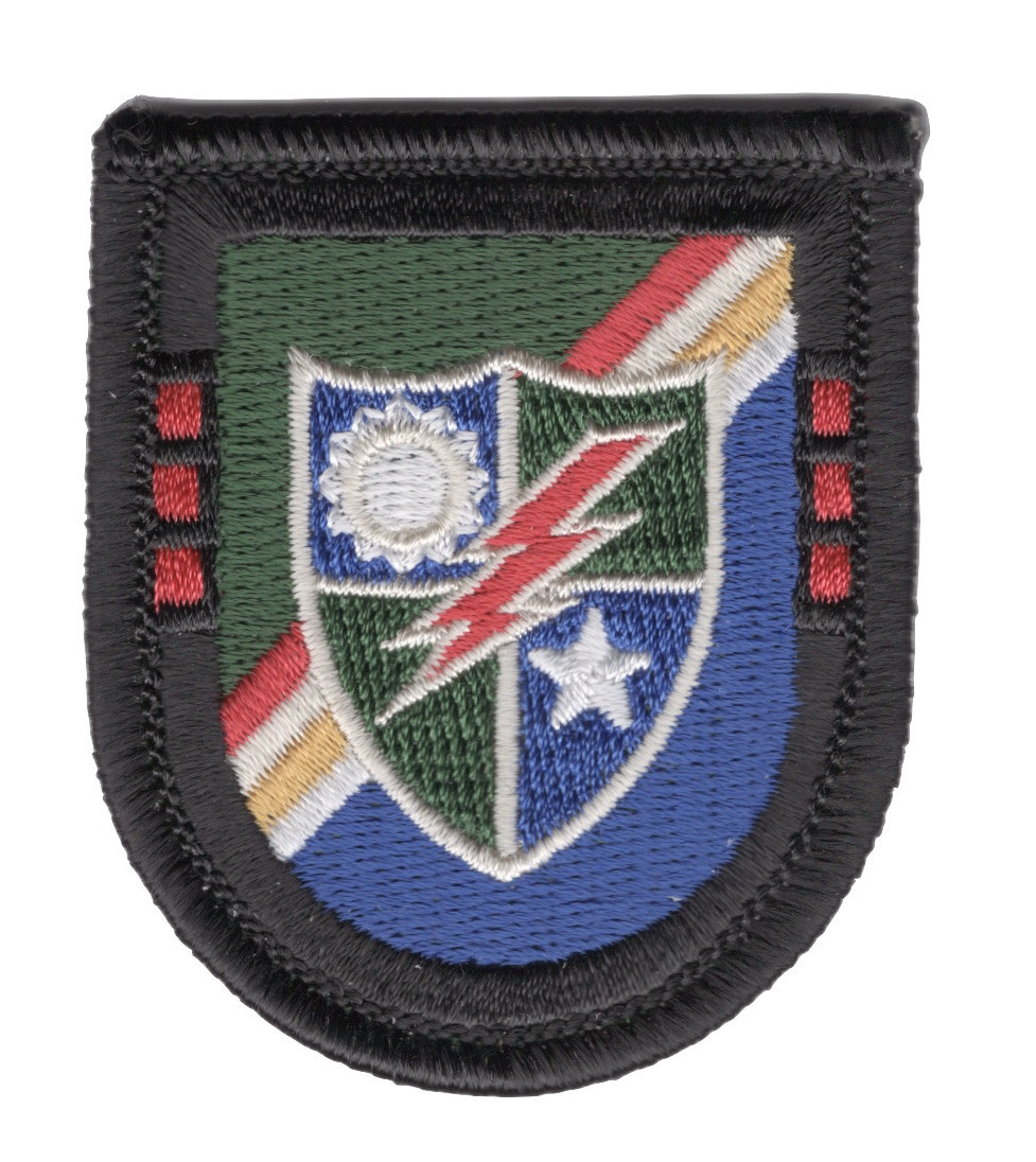 3rd Battalion 75th Ranger Regiment Flash Patch | Infantry Patches ...