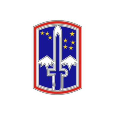 172nd Infantry Brigade, US Army Patch