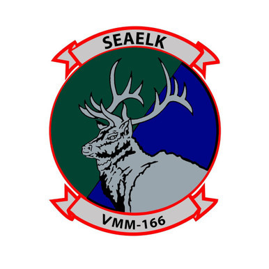 VMM-166 USMC Sea Elk Patch