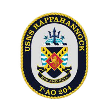 USNS Rappahannock T-AO-204 US Navy Fleet Replenishment Oiler Patch