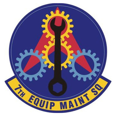 7th Equipment Maintenance Squadron Patch