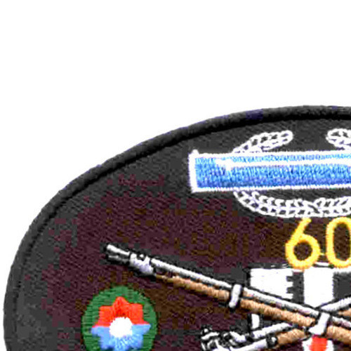 2nd Battalion Of The 60th Infantry Regiment Patch Combat Infantry Badge ...