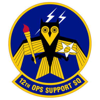 12th Operations Support Squadron Patch