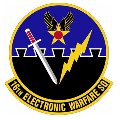16th Electronic Warfare Squadron Patch