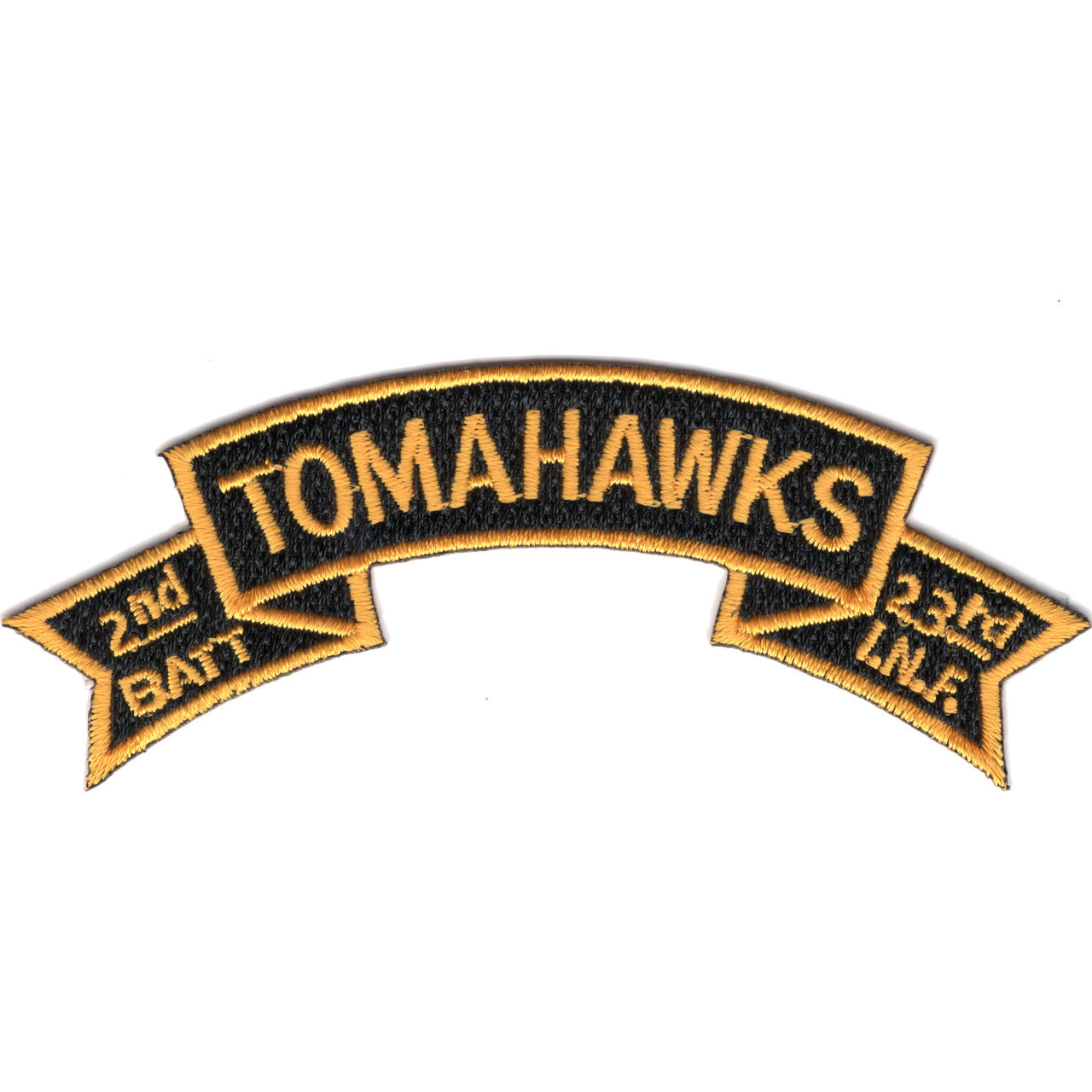 4th Battalion 23rd Infantry Regiment Tomahawks Scroll Patch Hook And ...