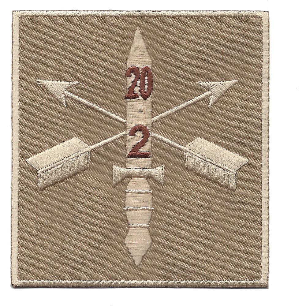 3rd Battalion 20th Special Forces Group Combat Helmet Desert Patch ...