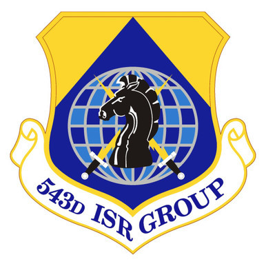 543rd Intelligence, Surveillance, and Reconnaissance Group Patch