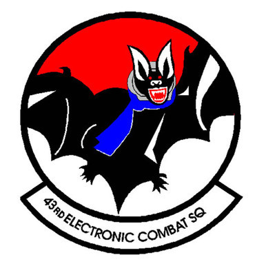 43rd Electronic Combat Squadron Patch