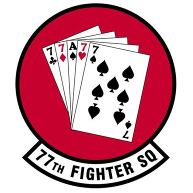 77th Fighter Squadron Patch