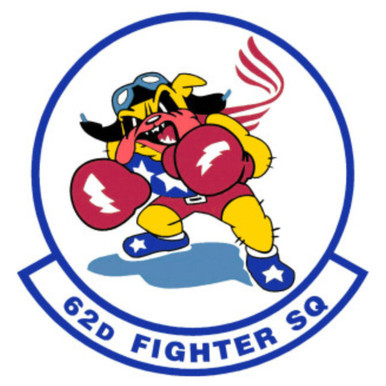 62nd Fighter Squadron Patch