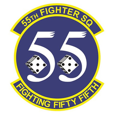 55th Fighter Squadron Patch