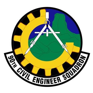 90th Civil Engineer Squadron Patch