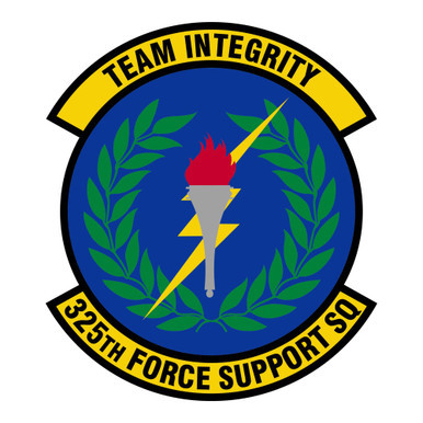 325th Force Support Squadron Patch
