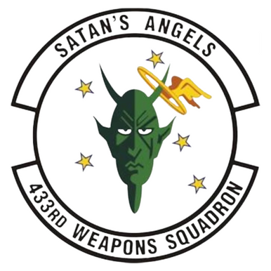433rd Weapons Squadron Patch