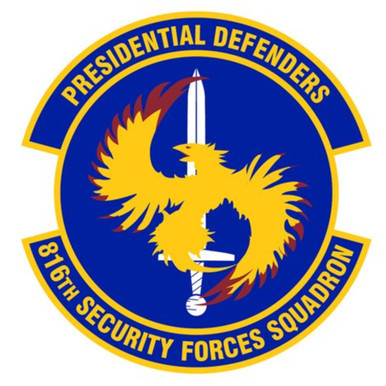 816th Security Forces Squadron Patch