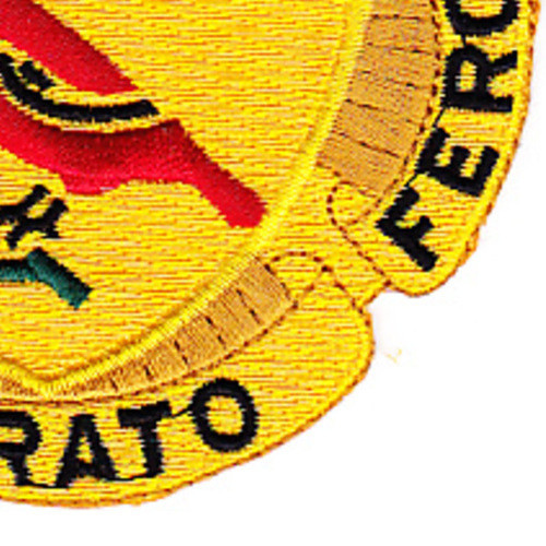 138th Field Artillery Regiment Patch | Field Artillery Patches | Army ...