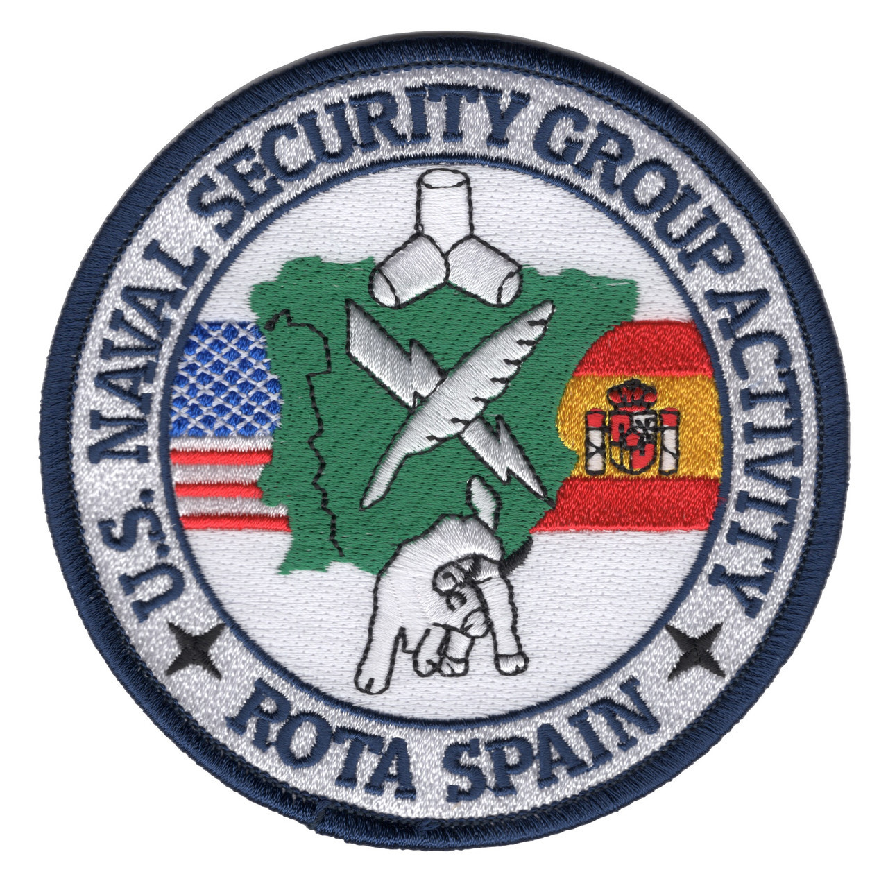 Naval Security Group Activity Azores Patch | Base Patches | Navy ...