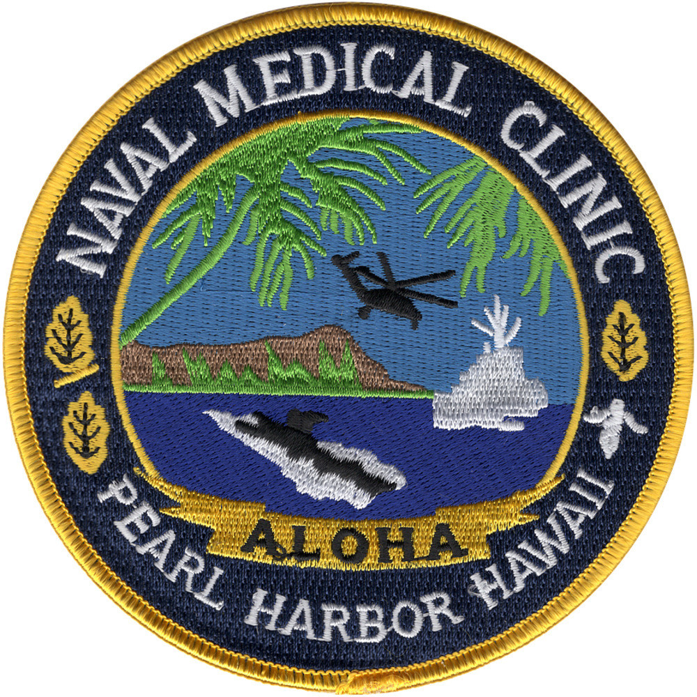 Naval Station Pearl Harbor Hawaii Patch | Base Patches | Navy Patches ...