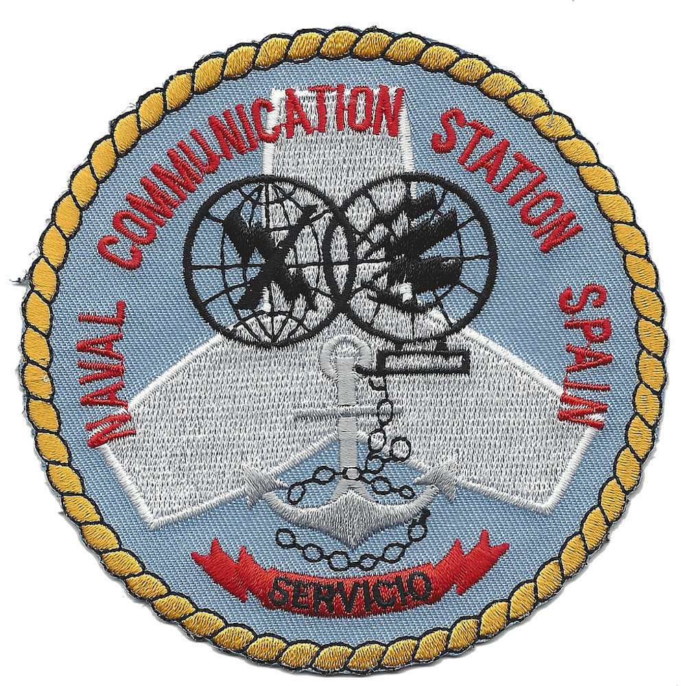 NCTAMS Mediterranean Detachment Rota Spain | Base Patches | Navy ...