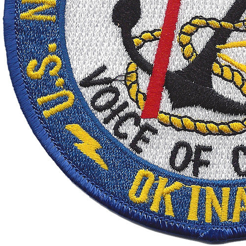 Naval Communication Station Okinawa Patch | Base Patches | Navy Patches ...