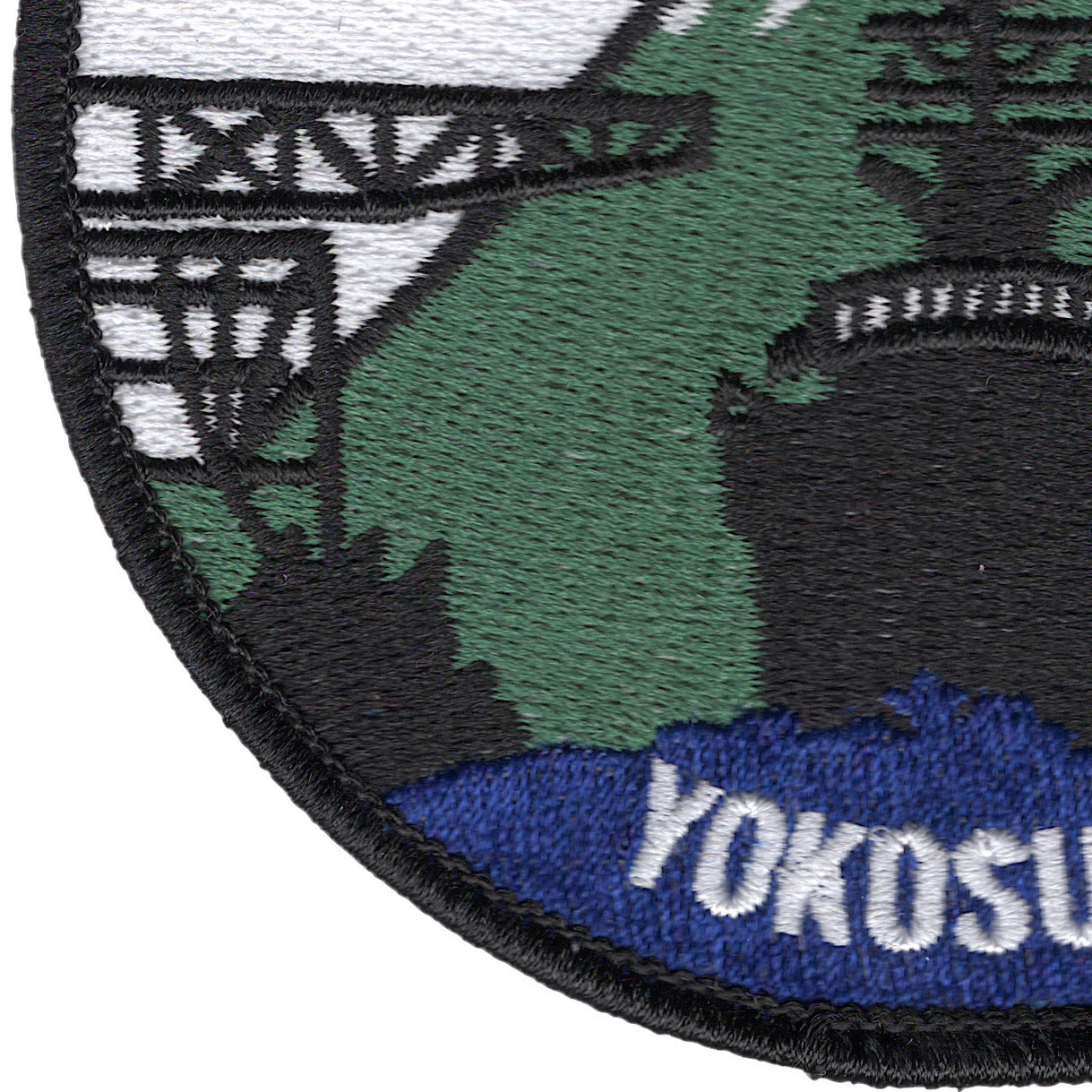Naval Base Yokosuka Japan Patch - Sun Rays | Base Patches | Navy ...