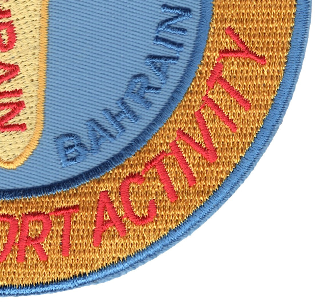 Naval Support Activity Bahrain Patch | Base Patches | Navy Patches ...