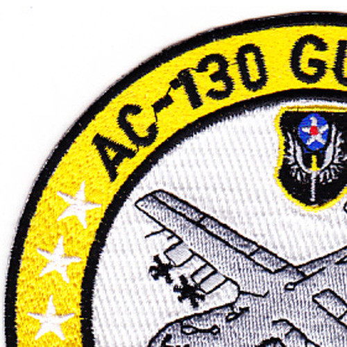 Lockheed AC-130 Gunship Patch AFSOC Fire Control Officer | Specialty ...