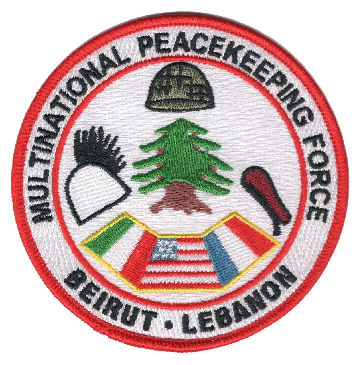Multinational Forces Beirut-Lebanon 1982-1983 Patch | Base Patches ...