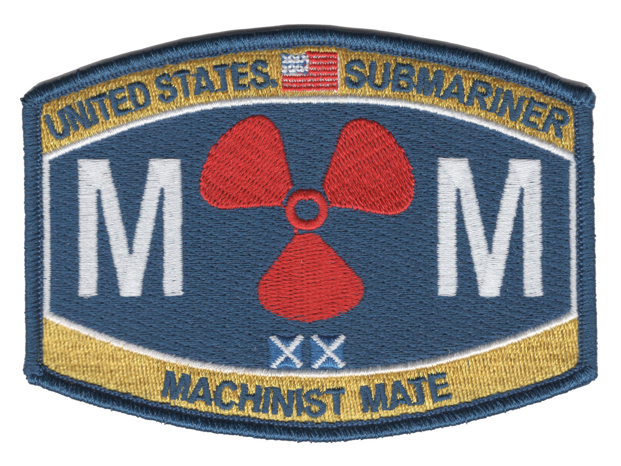 MMCM Master Chief Machinist Mate Rating Patch | Ratings Patches | Navy ...