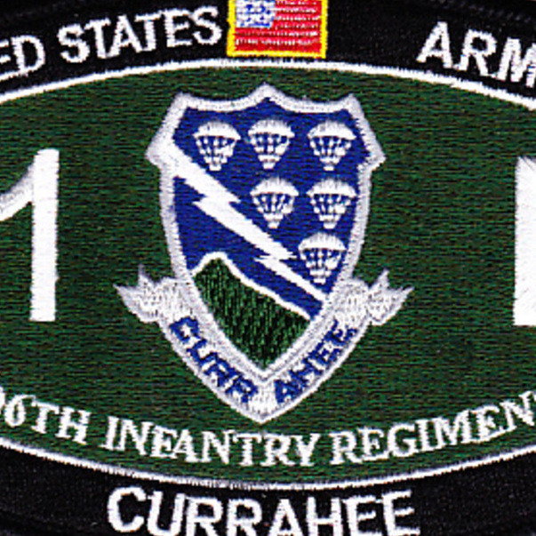 506th Airborne Infantry Regiment Military Occupational Specialty MOS ...