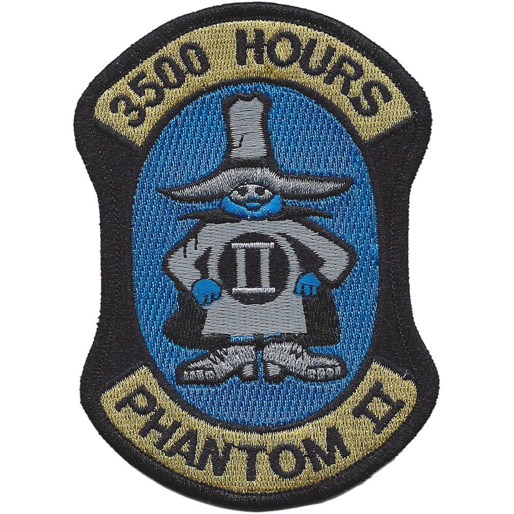 F-4 Phantom II Spook Character Patch II | Squadron Patches | Navy ...