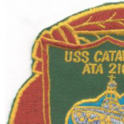 ATA-210 USS Catawba Patch | Auxiliary Ship Patches | Navy Patches ...