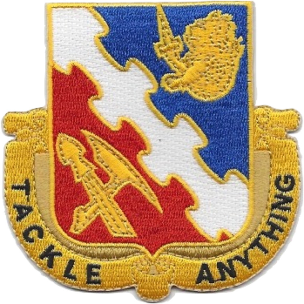 321st Combat Engineer Battalion DI Pin | Engineer Patches | Army ...