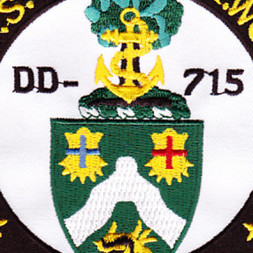 USS William M. Wood DD-715 Destroyer Ship Patch | Destroyer Patches ...
