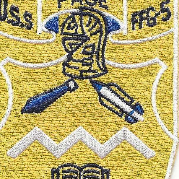 USS Richard L. Page FFG-5 Guided Missile Frigate Ship Patch | Ship ...