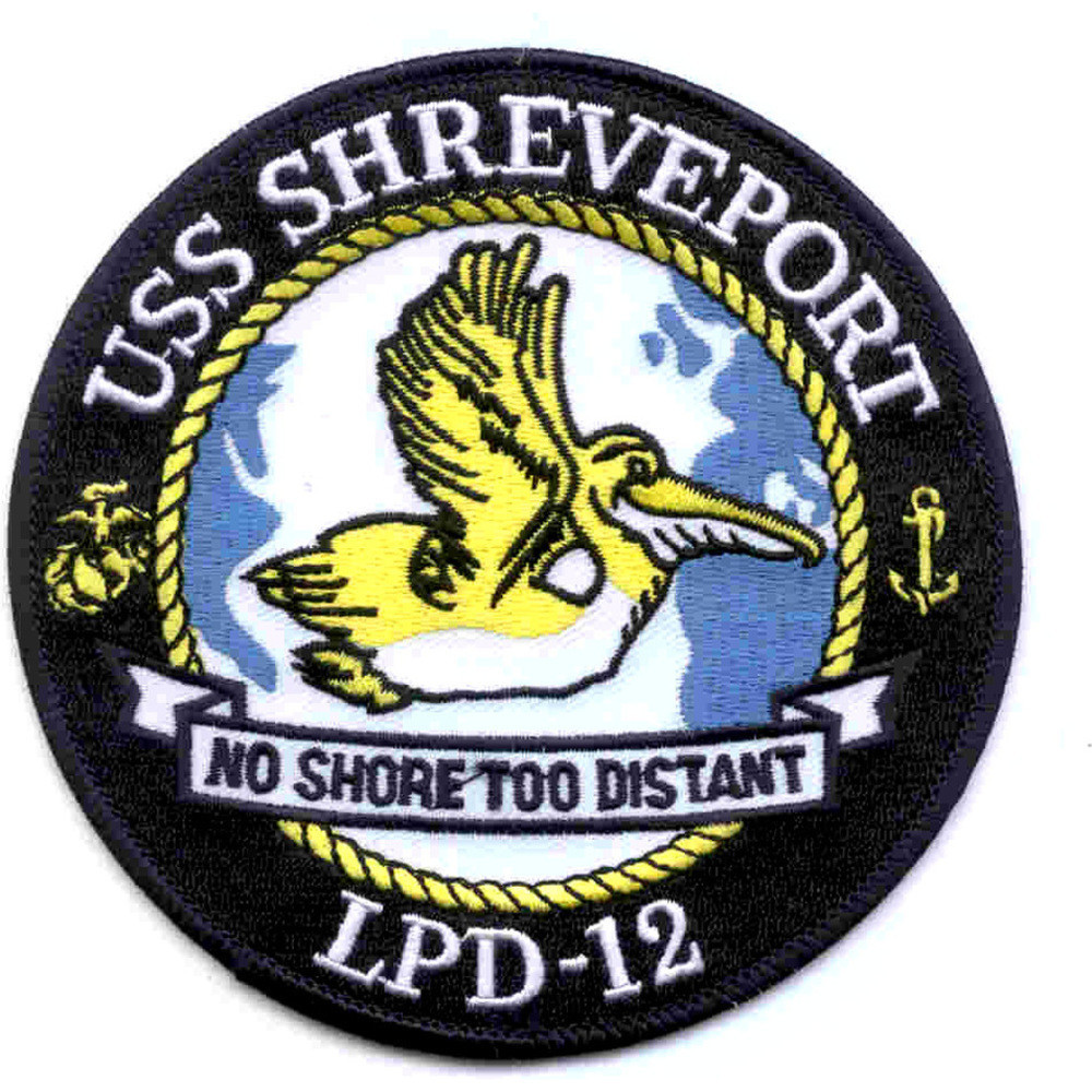 LPD-1 USS Raleigh Patch | Amphibious Ship Patches | Navy Patches ...