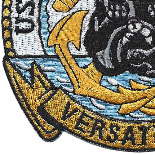 USS Lindenwald LSD-6 Dock Landing Ship Patch | Amphibious Ship Patches ...